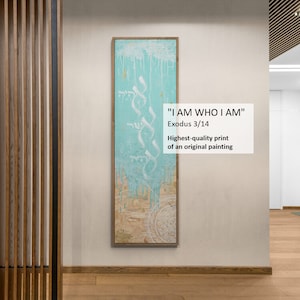 Jewish Art | Hebrew Calligraphy Painting | Torah Verses | Genesis ...