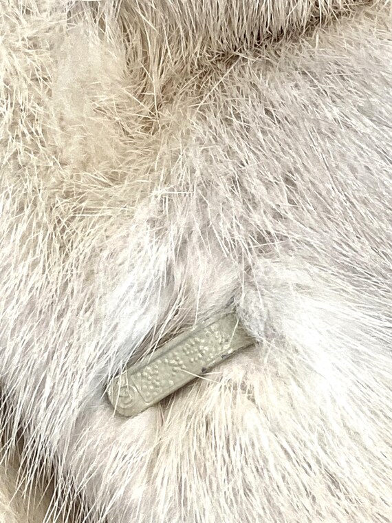 Extremely RARE and SUBLIME - Vintage White Mink Coat … - Gem