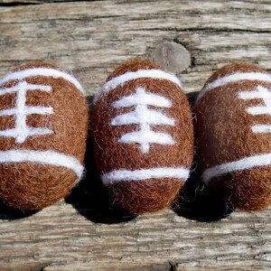 Felt Footballs| Set of (3) | DIY Garland| Football Theme Photo Prop ...