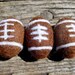 Felt Footballs Set of 3 DIY Garland Football Theme Photo Prop Newborn ...