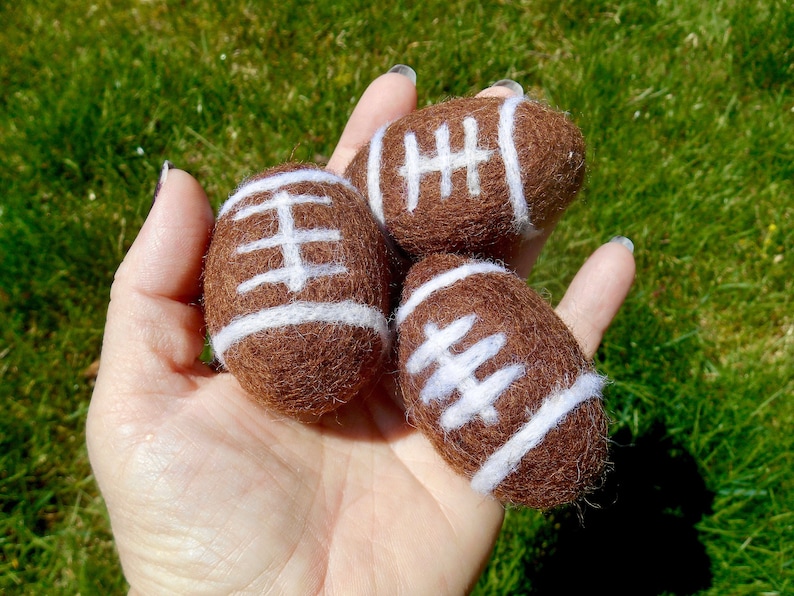 Felt Football Garland Game DAY DIY Garland Football Theme - Etsy