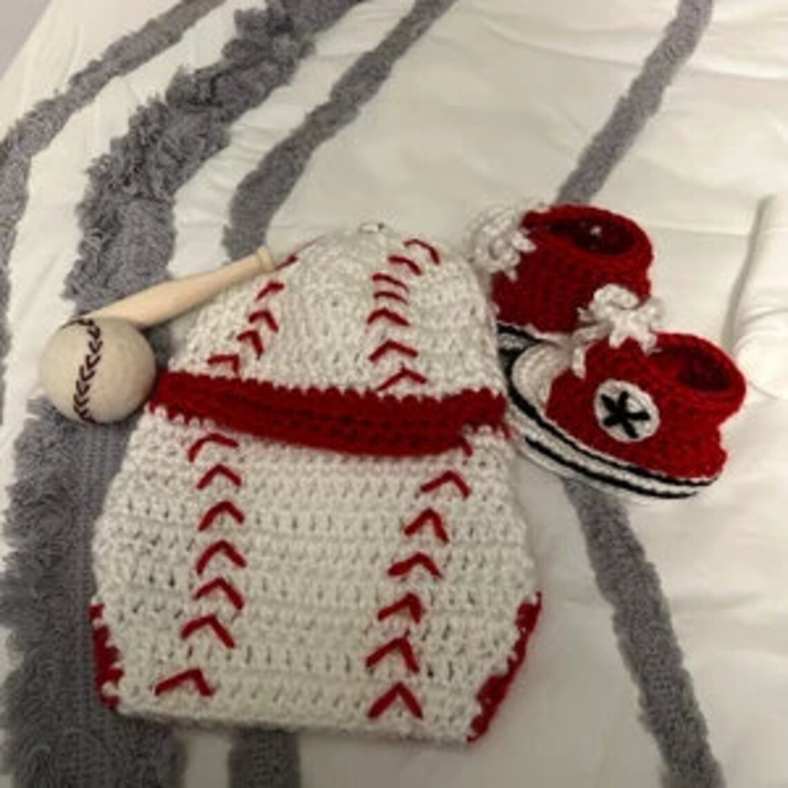 Newborn Baseball Props| Felt Baseballs| | Photography Prop | Baseball ...