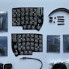 Pre-soldered / DIY Kit Keezyboost40 40 Keys RP2040 Low Profile Choc ...