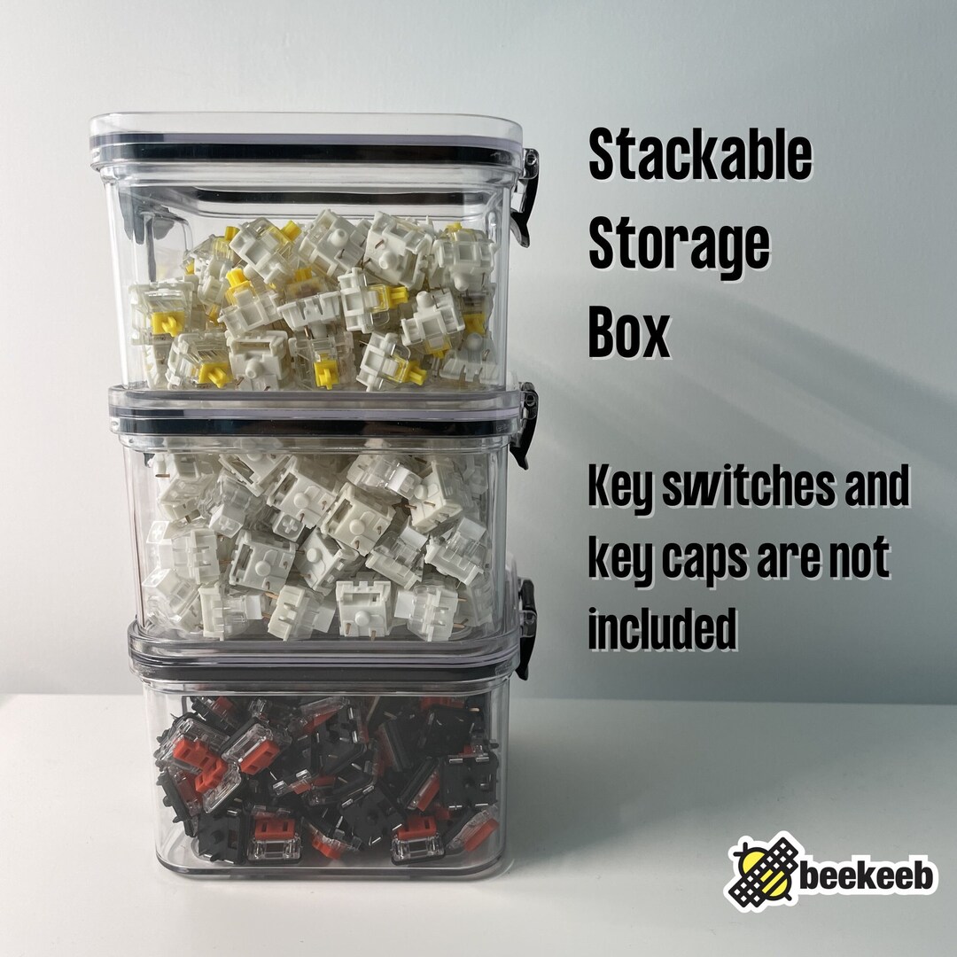 Stackable Storage Box for Storing Key Switches and Key Cap - Etsy