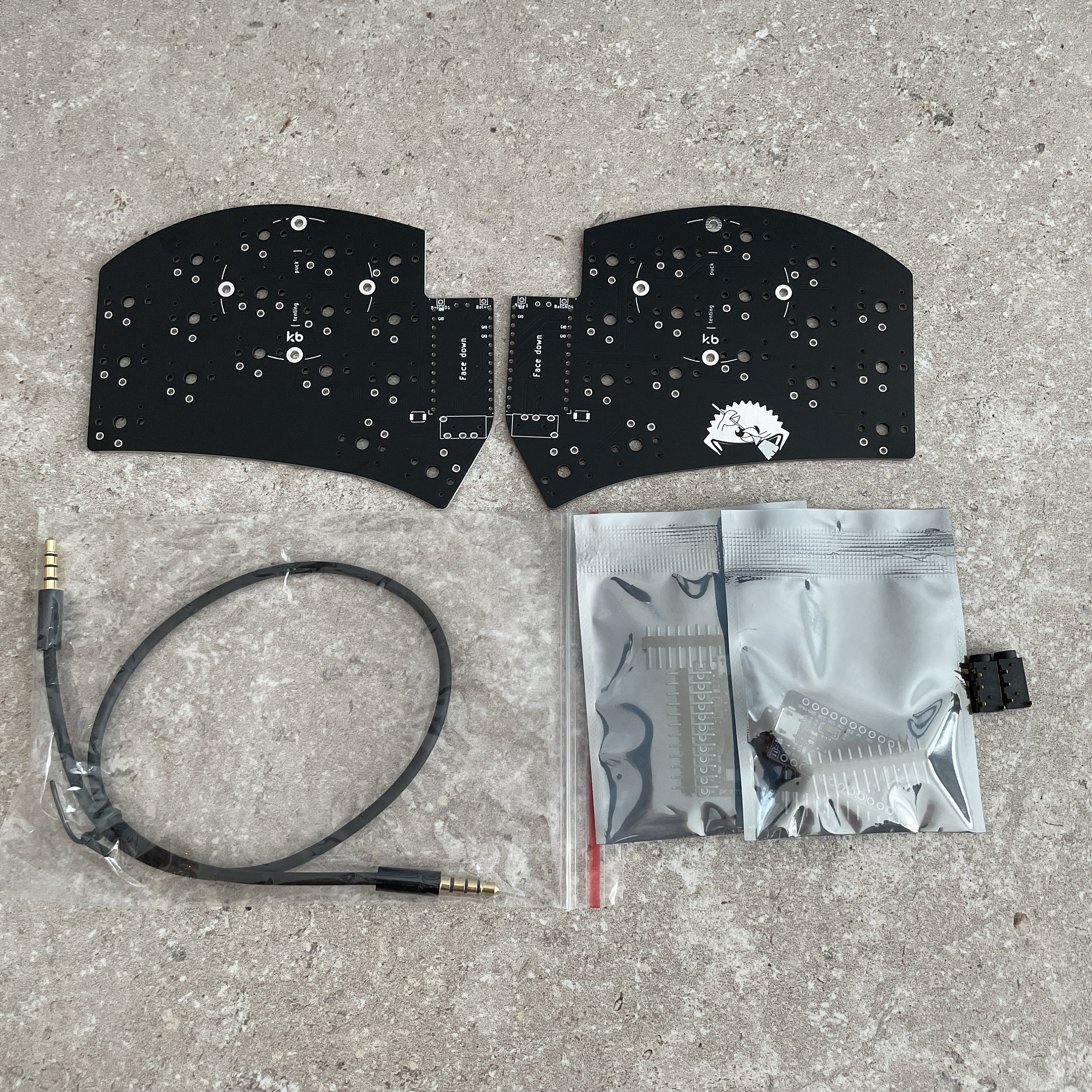 Sweep Low Profile Split Keyboard DIY Kit - Etsy