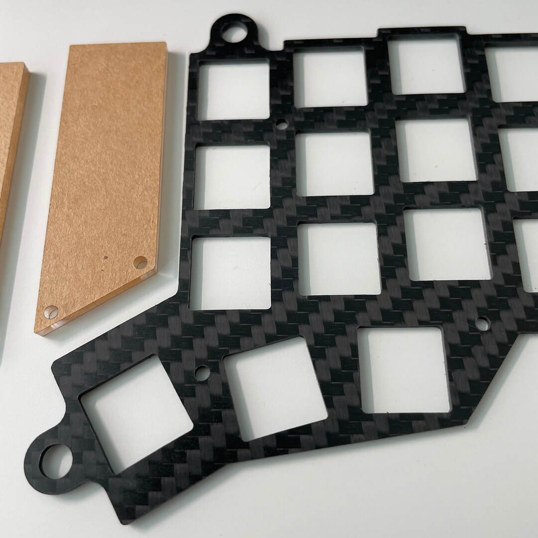 Corne Keyboard V3.0.1 crkbd MX Hotswap Carbon Fiber Tented - Etsy
