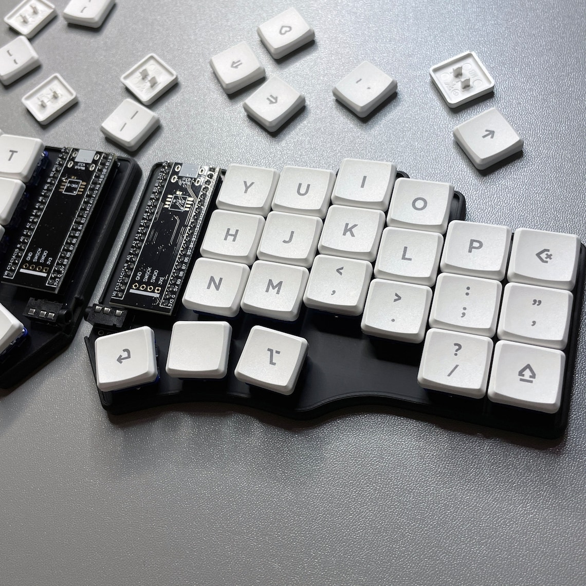 Ready to Use Cantor Keyboard X MBK Legend ‡ 40s Keycaps Full Set Split ...