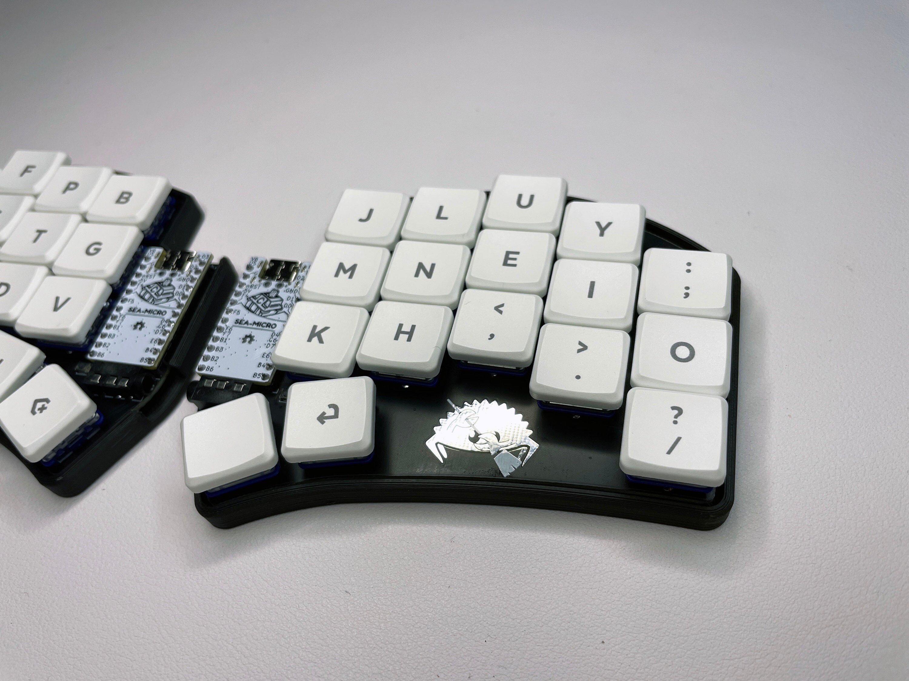 Ready to Use Ferris Sweep Bling LP (hotswappable Key Switches) X MBK ...