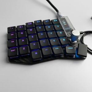 Ready to Use Sofle RGB Low Profile Choc Keyboard X MBK Legend‡ Glow ...