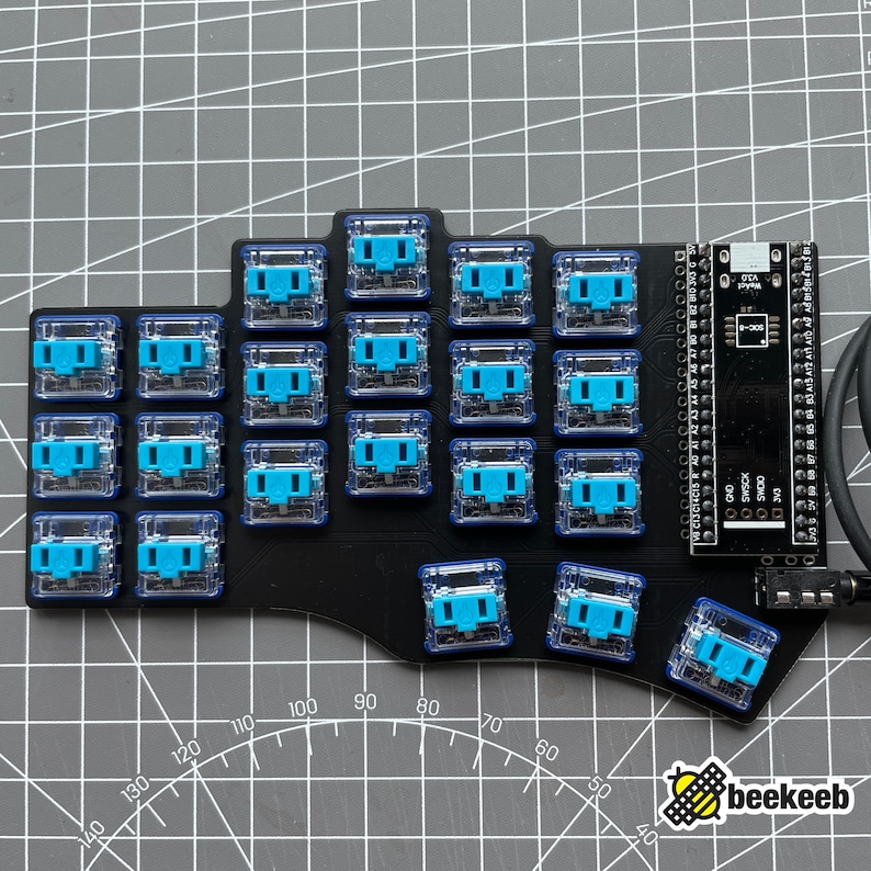 Pre-soldered Cantor 42 Keys Diodeless Choc / Chocolate Low - Etsy