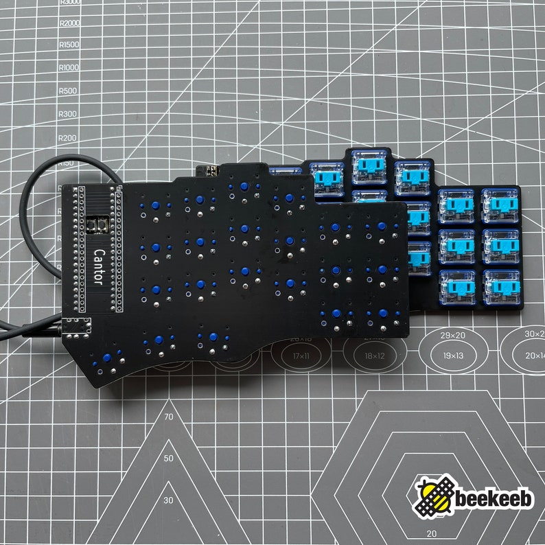 Pre-soldered Cantor 42 Keys Diodeless Choc / Chocolate Low - Etsy