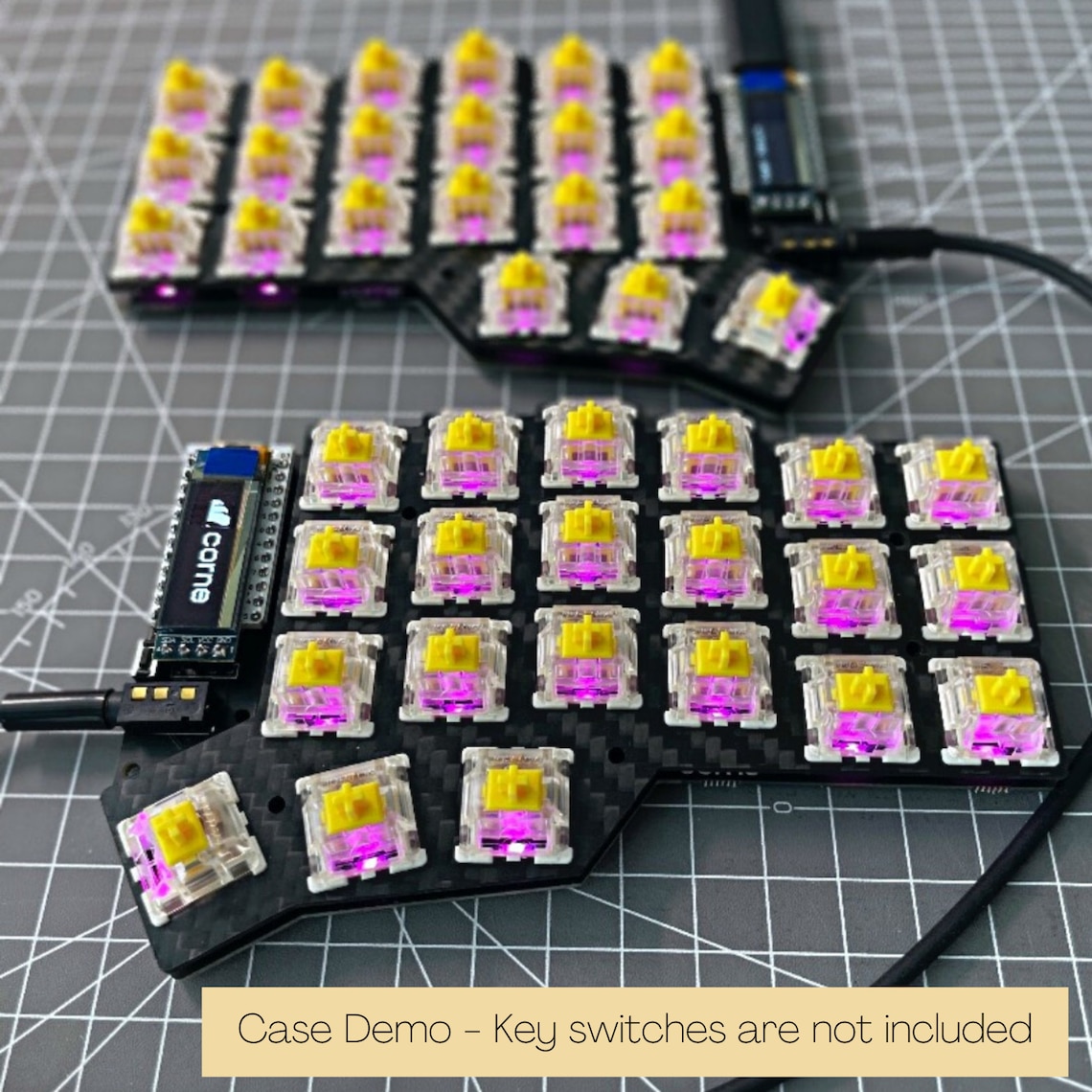 Crkbd V3 corne Keyboard MX Hotswap DIY Mechanical Ergonomic - Etsy