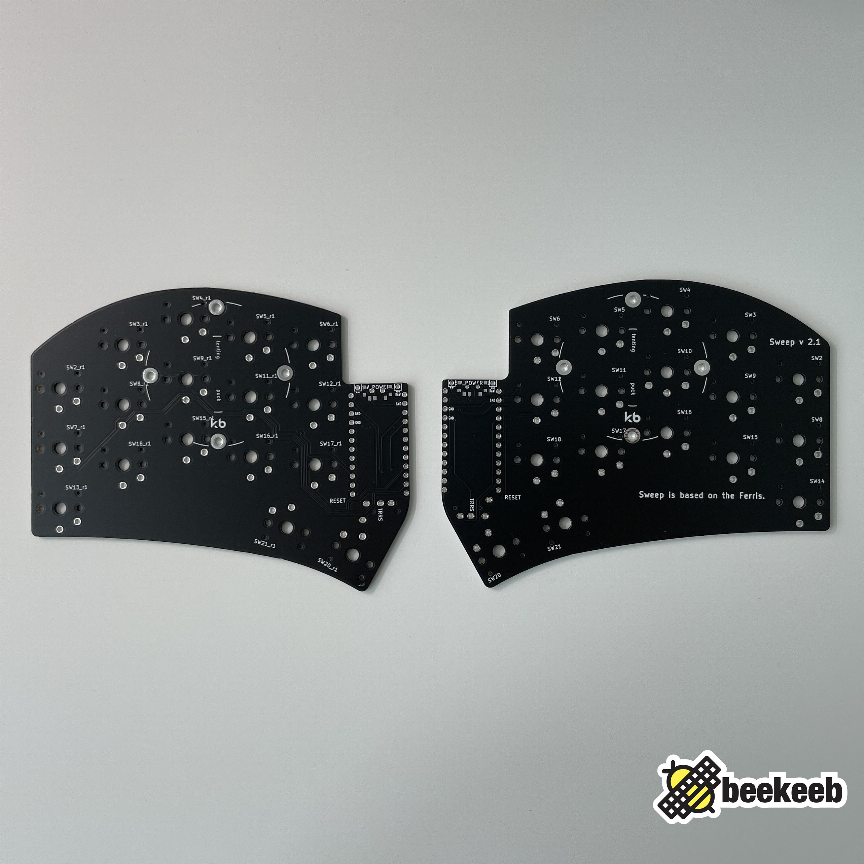 Sweep Low Profile Split Keyboard DIY Kit - Etsy