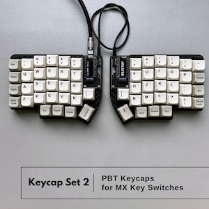 Ready to Use Lily58 Pro Split Keyboard With Pre-assembled MX Keycap, MX ...