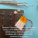 Pre-soldered Wireless Dao Choc BLE Keyboard Low Profile Hotswap Split ...