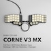 Pre-soldered Full Set Wireless Corne Keyboard Corne Hotswappable ...