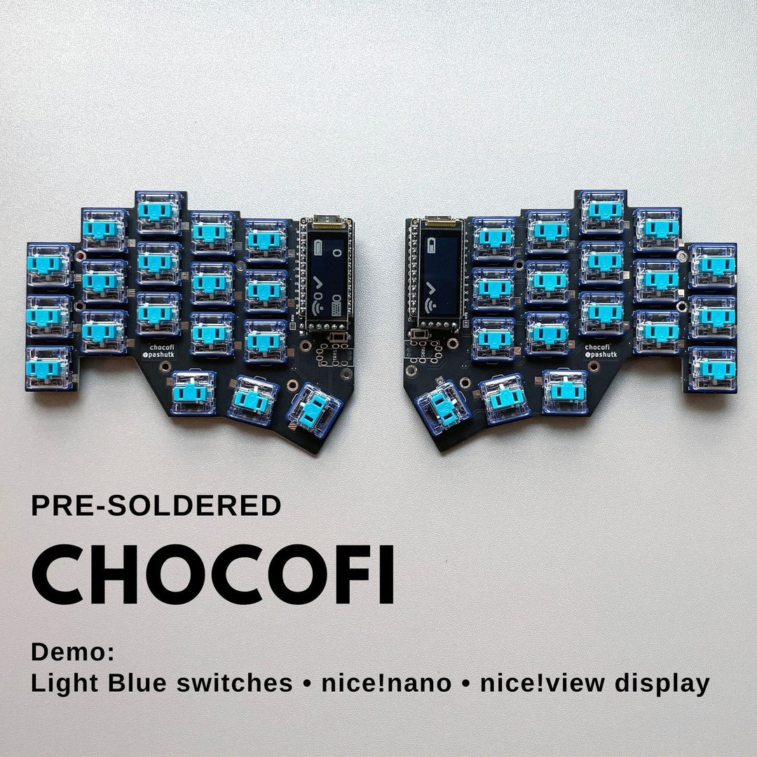 Pre-soldered Chocofi 36 Keys Kailh Low Profile Choc V1 Mechanical ...