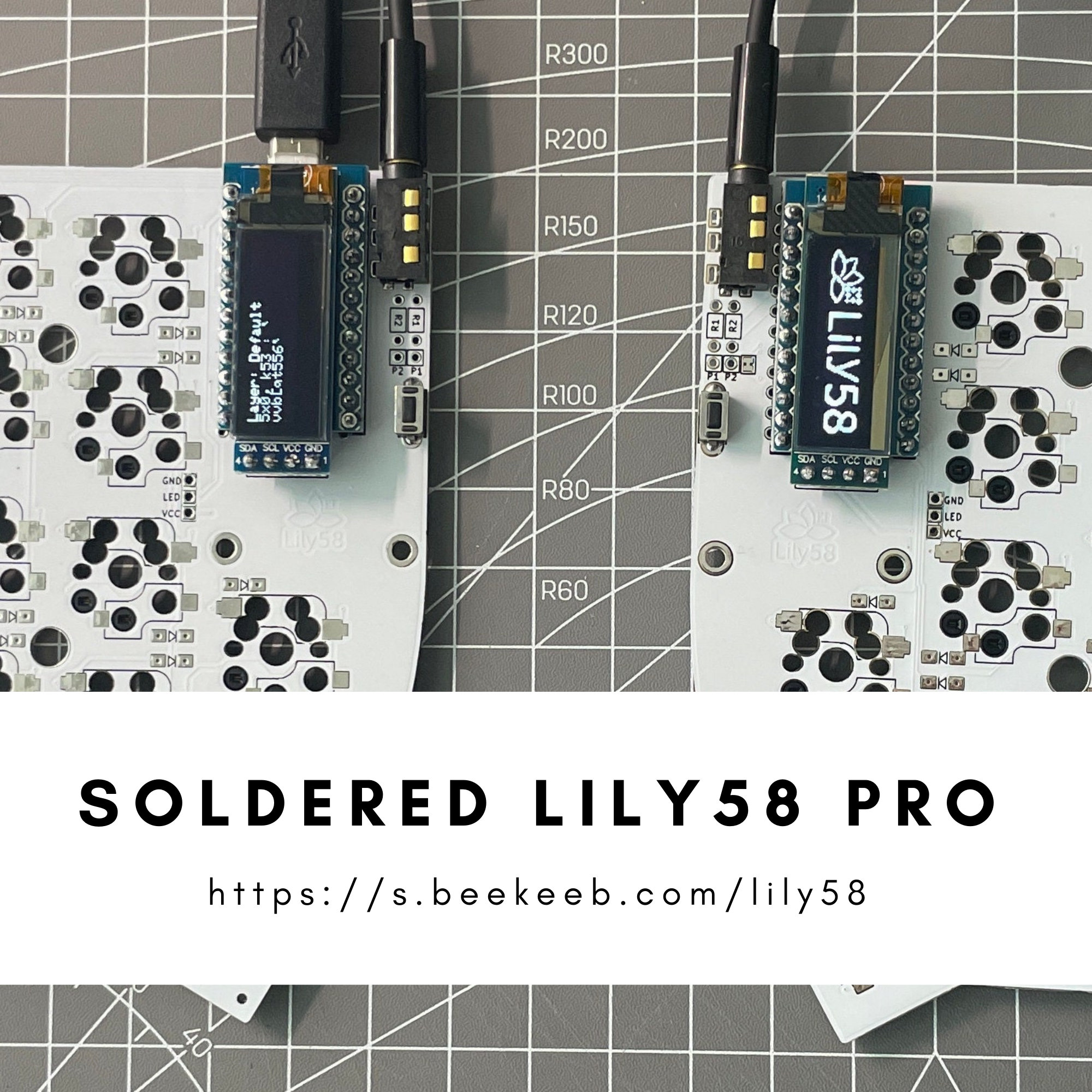 Free Shipping Lily58 Pro lily 58 MX PG1511 / Kailh Choc - Etsy