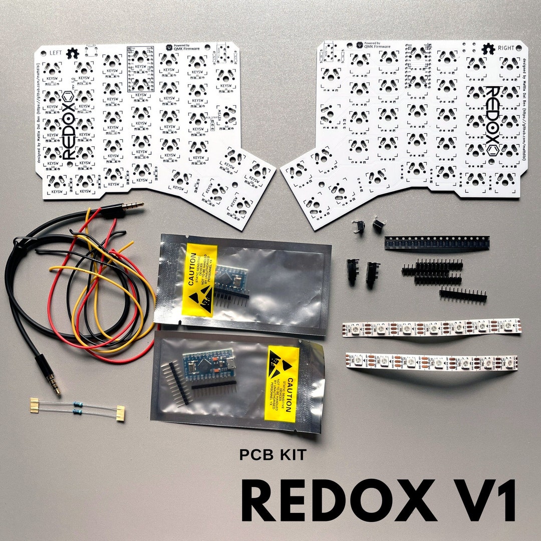 Redox V1 Split Keyboard PCB Kit - Etsy