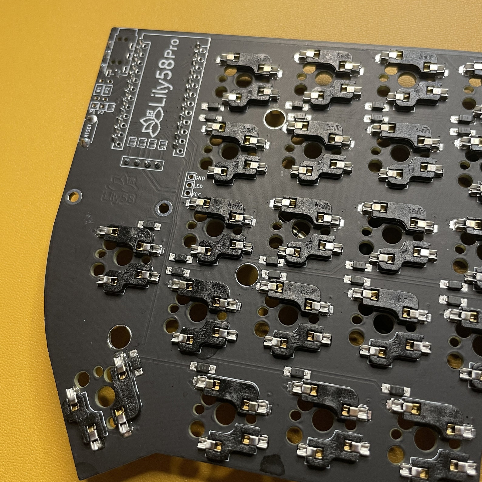 Pre-soldered Lily58 Pro MX / Choc lily 58 Pro - Etsy Ireland