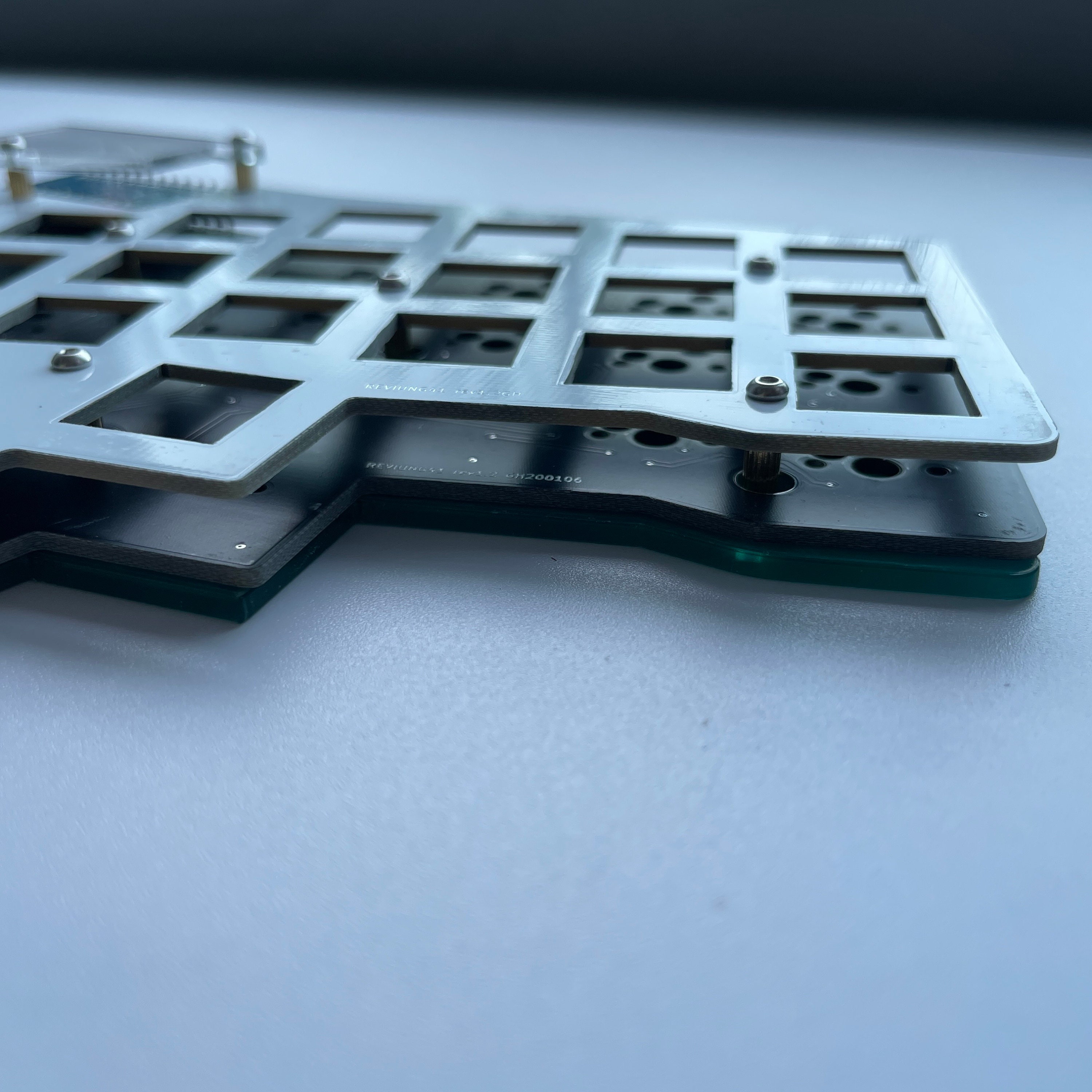 Reviung 41 / REVIUNG41 Hotswap DIY Ergonomic Mechanical Keyboard PCB ...