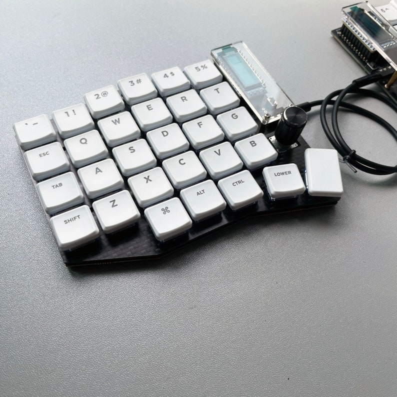 Ready to Use Sofle RGB Low Profile Choc Keyboard X MBK Legend‡ Glow ...