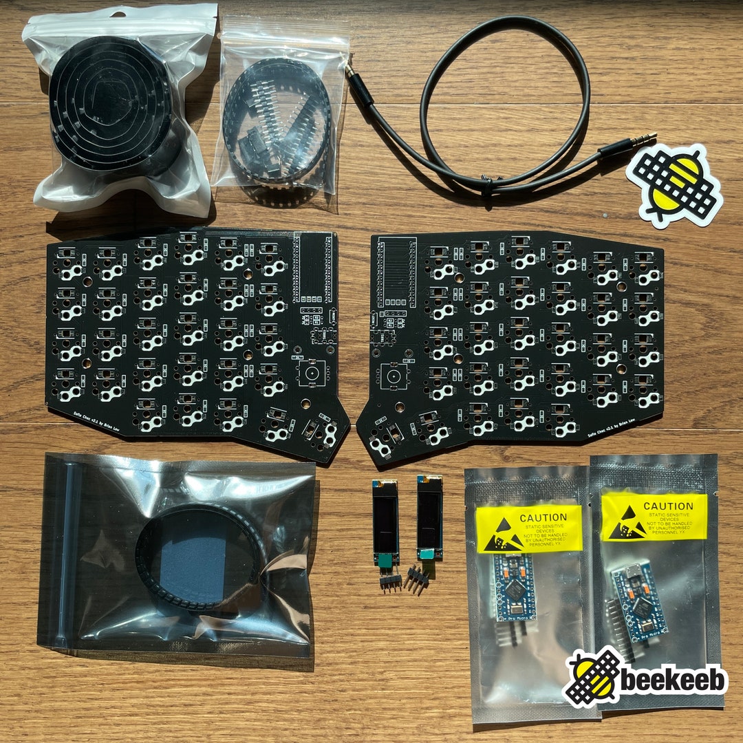 Sofle RGB Choc / Chocolate V2.1 Low Profile Soflekeyboard Split ...