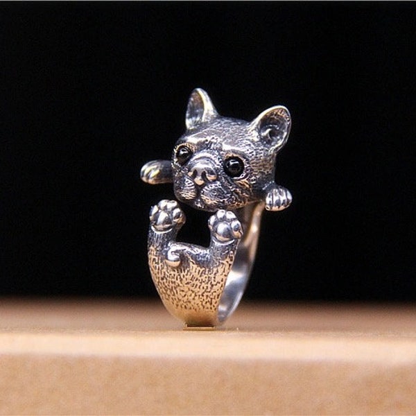 Bulldog Ring - Etsy