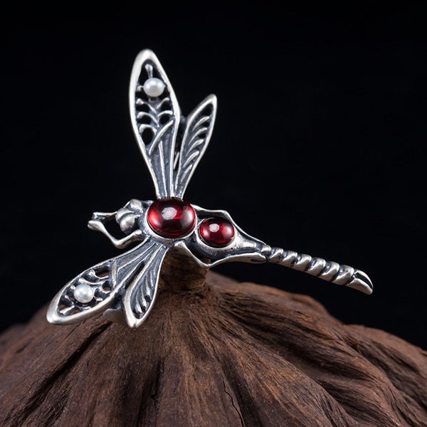 Dragonfly Brooch - Etsy