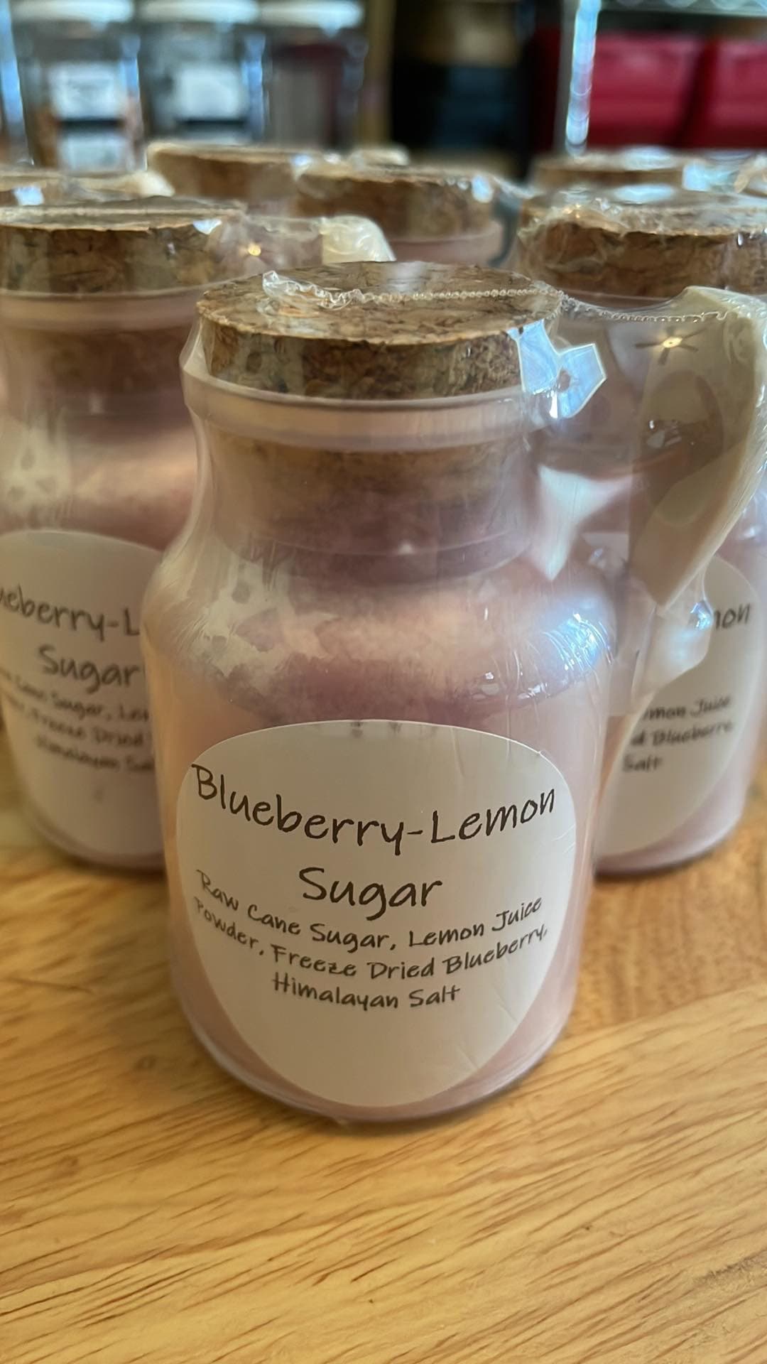 Blueberry-Lemon Sugar, Gourmet Sugar Blend, Tea, Coffee, Baked Goods ...