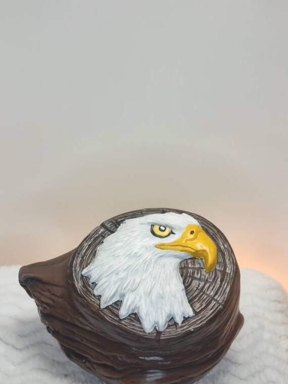 Art & Collectibles Fine Art Ceramics Ceramic eagle head box etna.com.pe