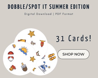 Happy Camper SEEK IT Match Game Camping Game Campfire Game - Etsy