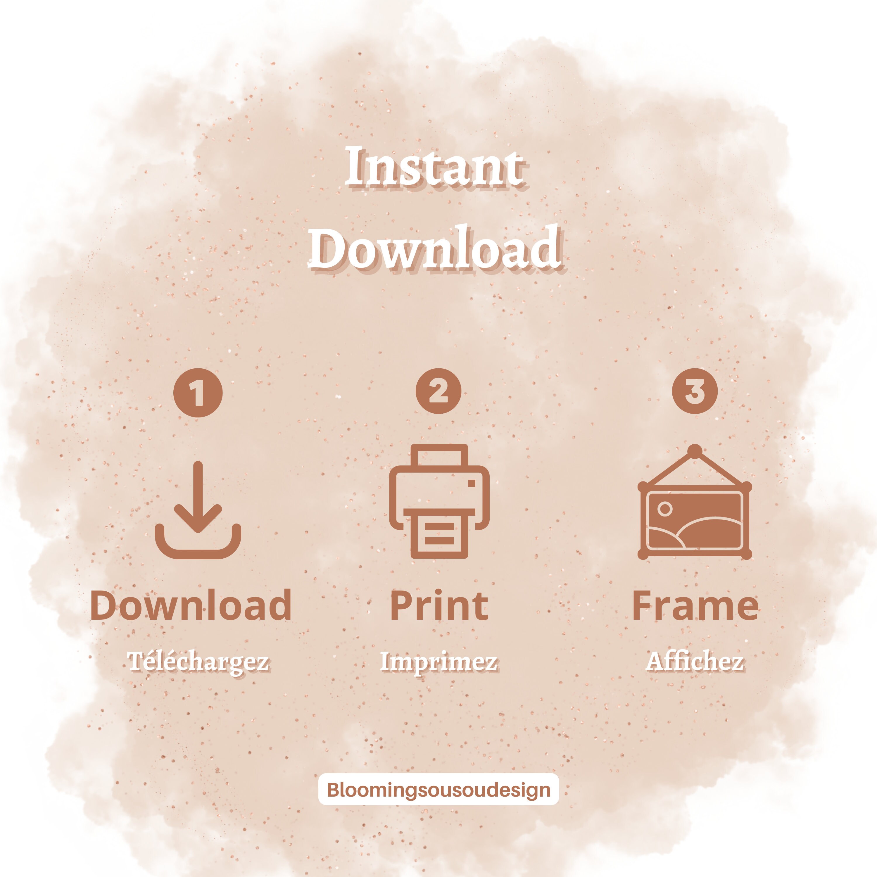 Sabr Poster Printable Modern Islamic Home Decor Instant Download - Etsy