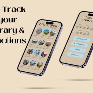 Porto Mobile Travel Itinerary Template | Digital Travel Itinerary ...