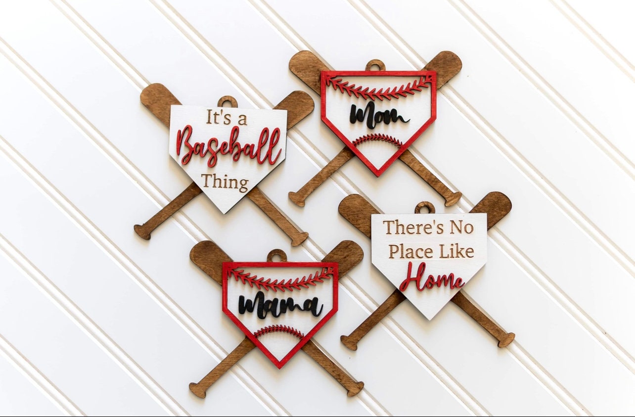 Baseball Car Charm SVG- Digital File - Etsy