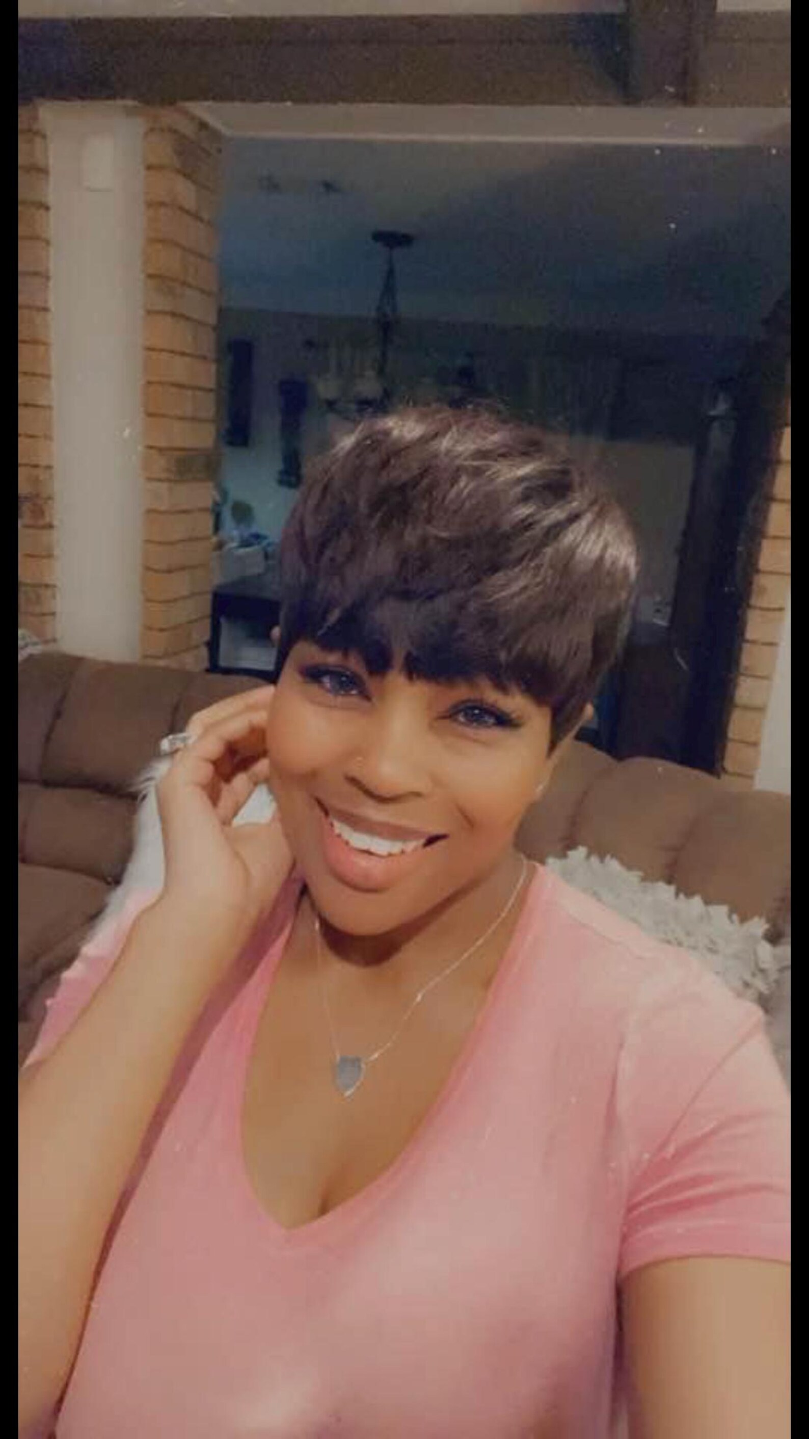 Short Human Hair/ Natural Brown/ Pixie Wig Unit/ Short Hair Pixie Cut ...