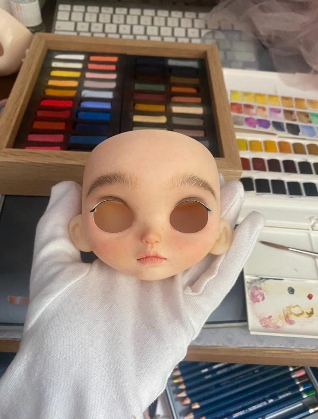 Blythe Face Plate (front and Back) OOAK FUK008 - Etsy