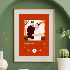 Custom Spotify Album Cover, Custom Portrait Cover With Your Music ...
