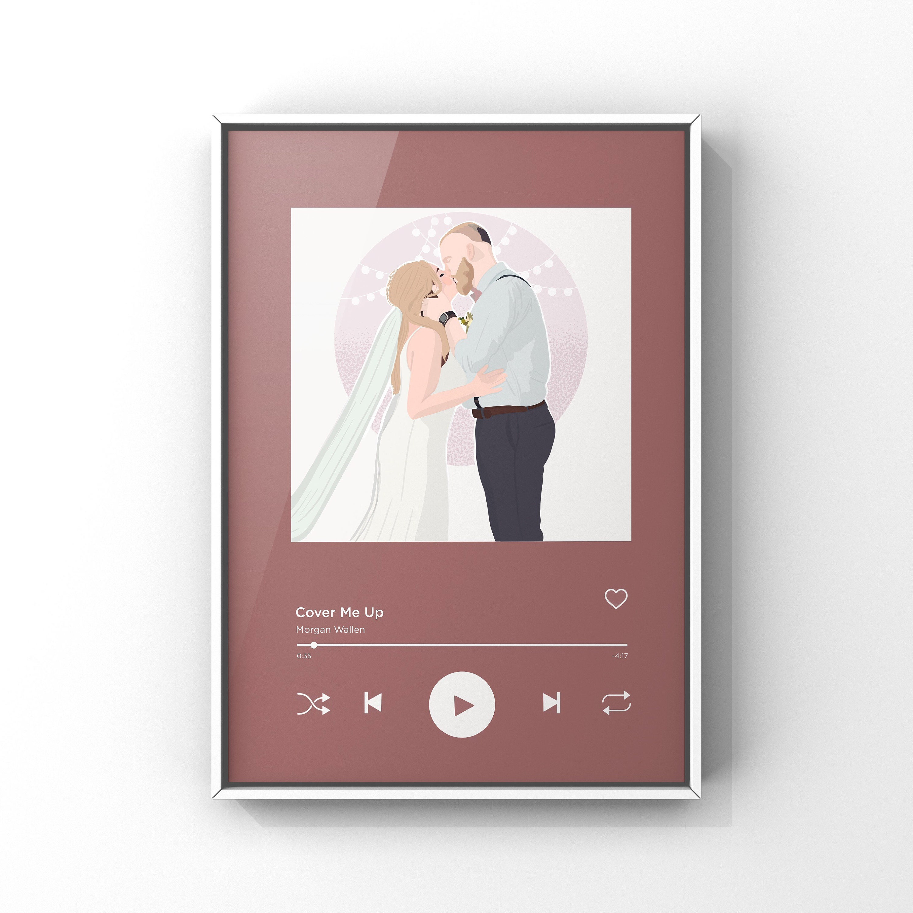 CUSTOM SPOTIFY ALBUM, Cover Spotify Drawing, Custom Portrait, Cover ...