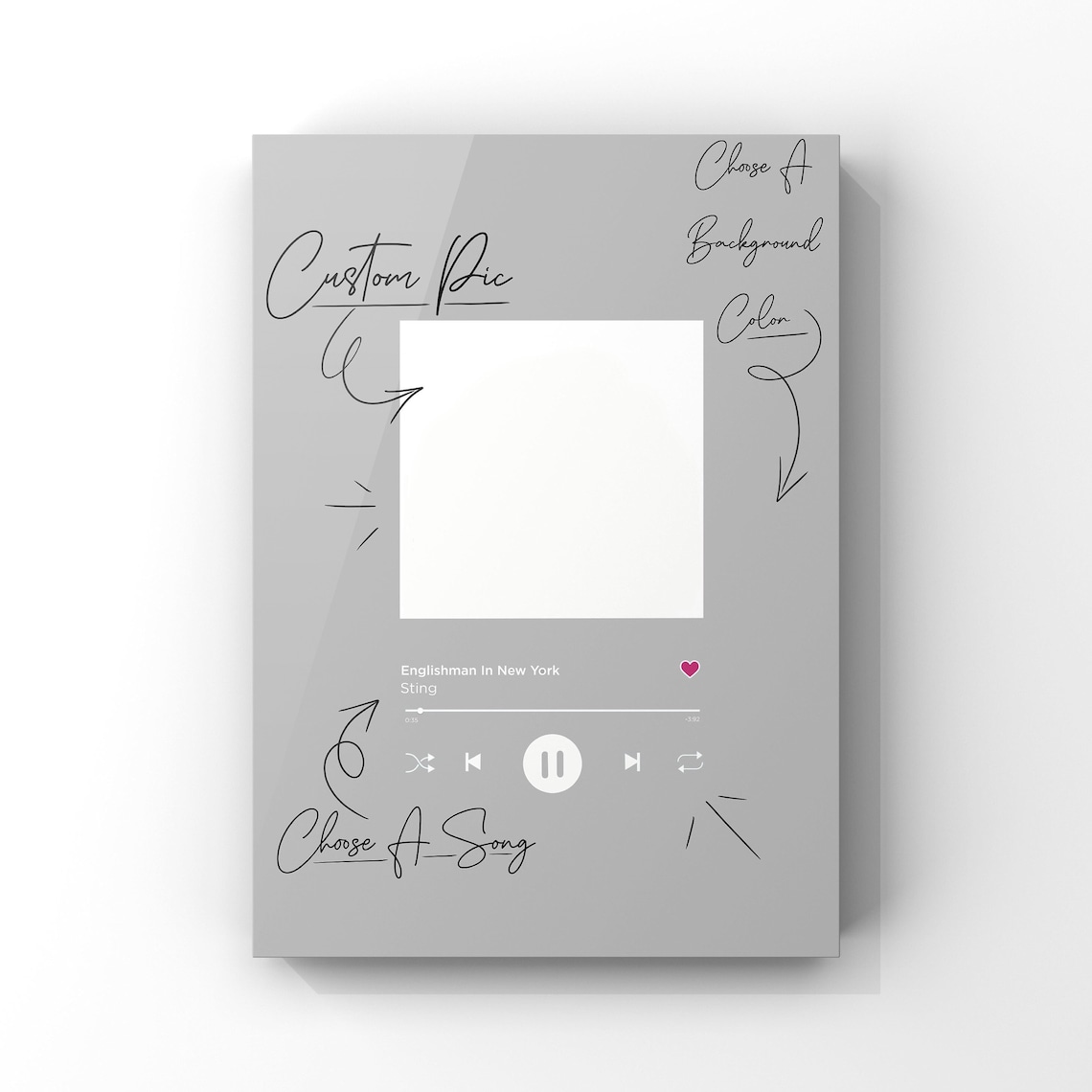 CUSTOM SPOTIFY ALBUM Cover Spotify Drawing Custom Portrait | Etsy