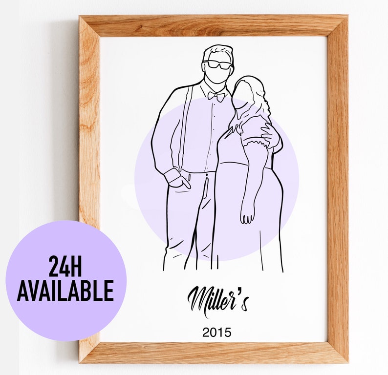 CUSTOM LINE DRAWING Custom Illustration Line Art Drawing - Etsy