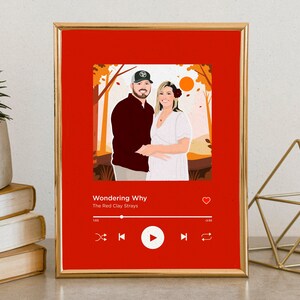 Custom Spotify Album Cover, Custom Portrait Cover With Your Music ...