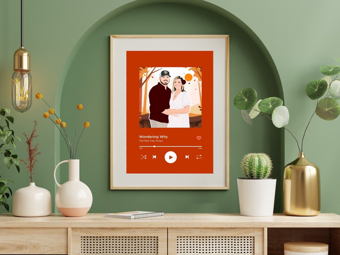 Custom Spotify Album Cover, Custom Portrait Cover With Your Music ...