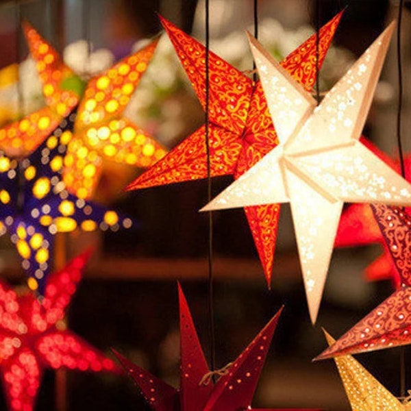 Paper Star Lantern - Etsy