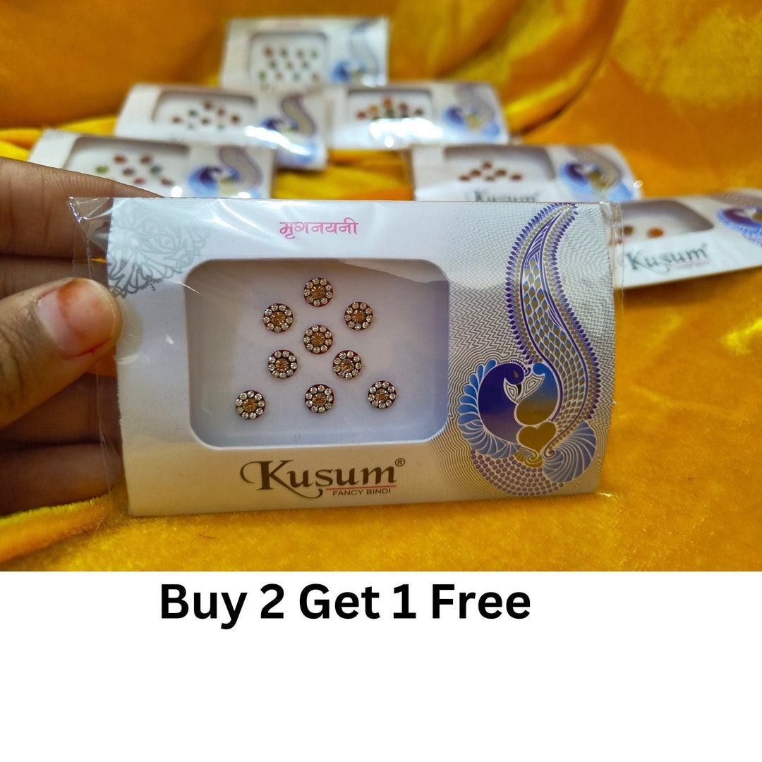 Assorted Bindi Favors Mixed Color Self-stick Bindi Pack Perfect for ...