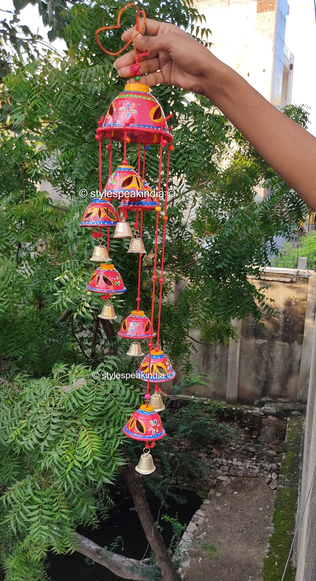 Handcrafted Round Bells Design Wood - Etsy