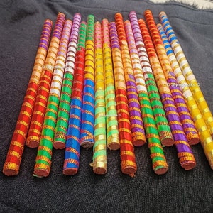 Indian Dandiya Sticks Pair for Garba , Dandiya Night Dance, Party ...