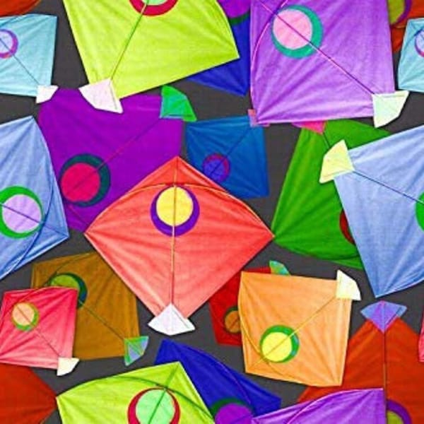 Colorful Kites - Etsy