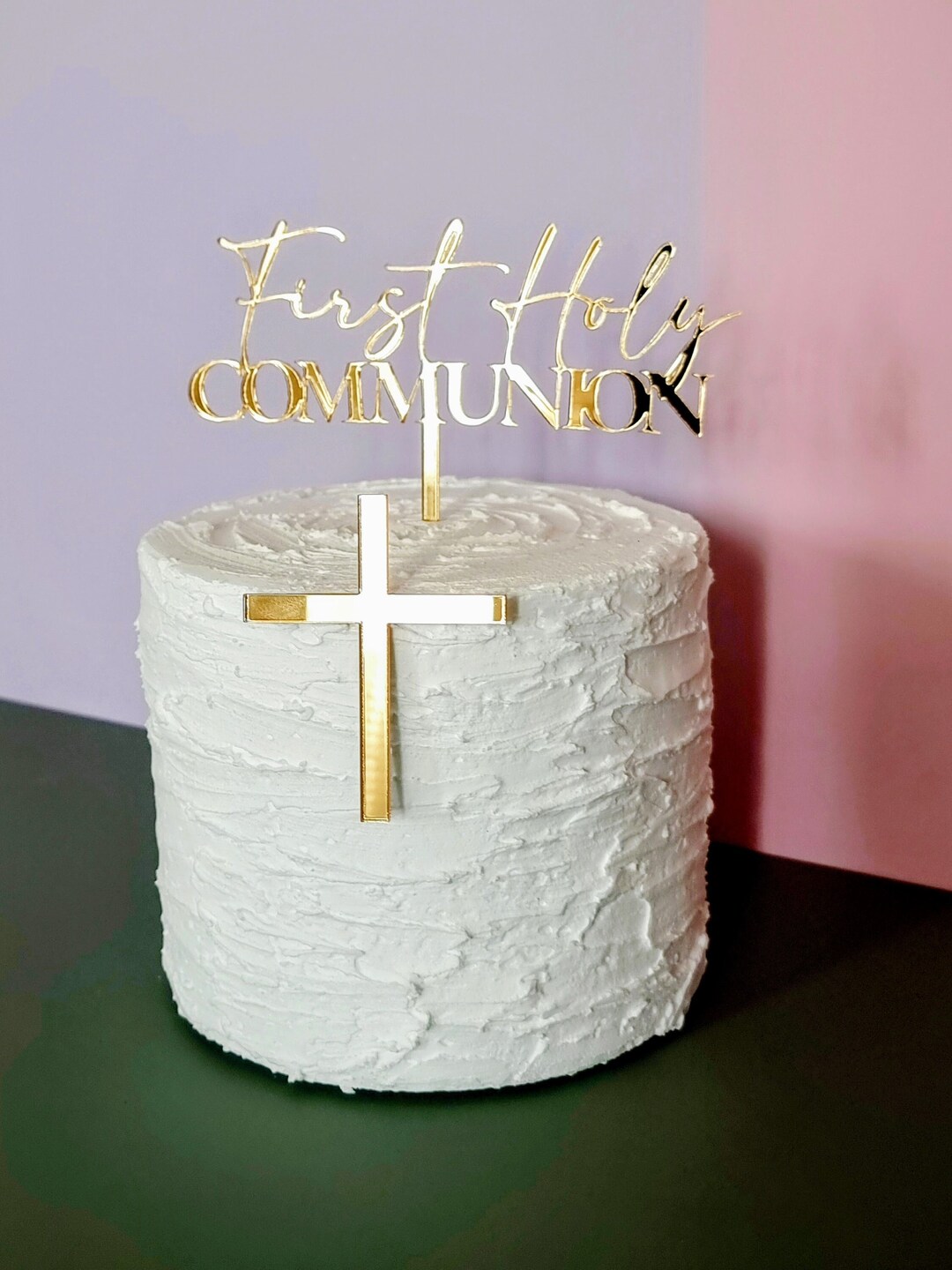First Communion Cake Topper Weddings Events Anniversary - Etsy