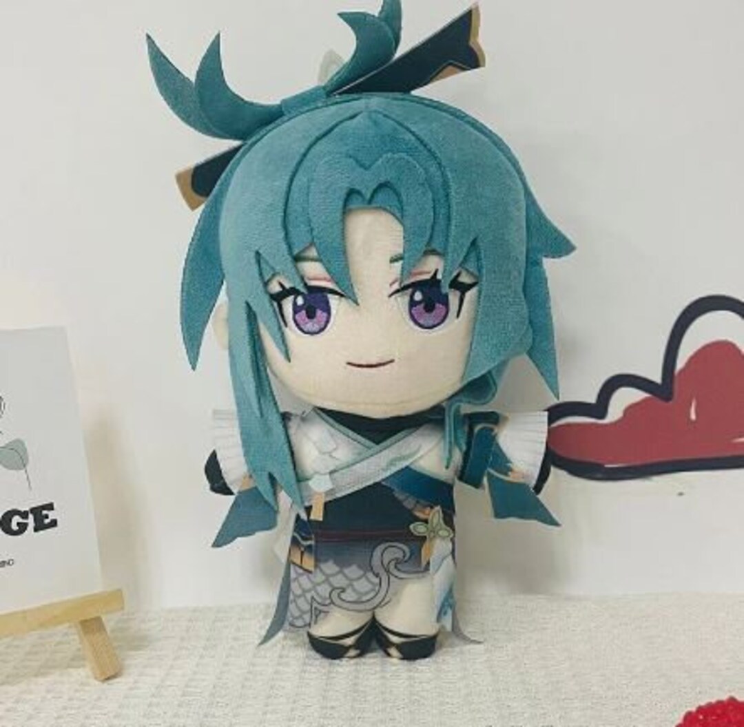 Cartoon Genshin Impact Madam Ping Plush Doll,anime Toy Doll - Etsy